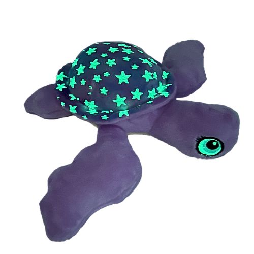 Flipper Turtle Purple - Huggable Toys